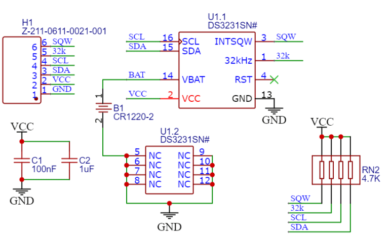 DS3231 RTC Module | Reversepcb